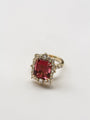 Kobelli Custom Tailored Pink Tourmaline Elizabeth Ring with Side ...