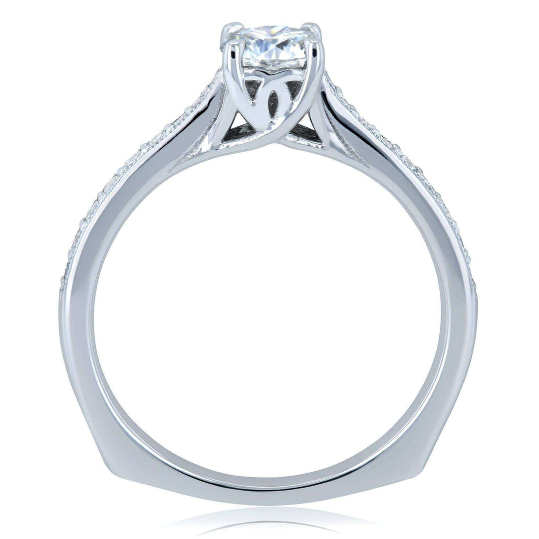 European Shank Wedding Ring | Shop Kobelli Fine Jewelry