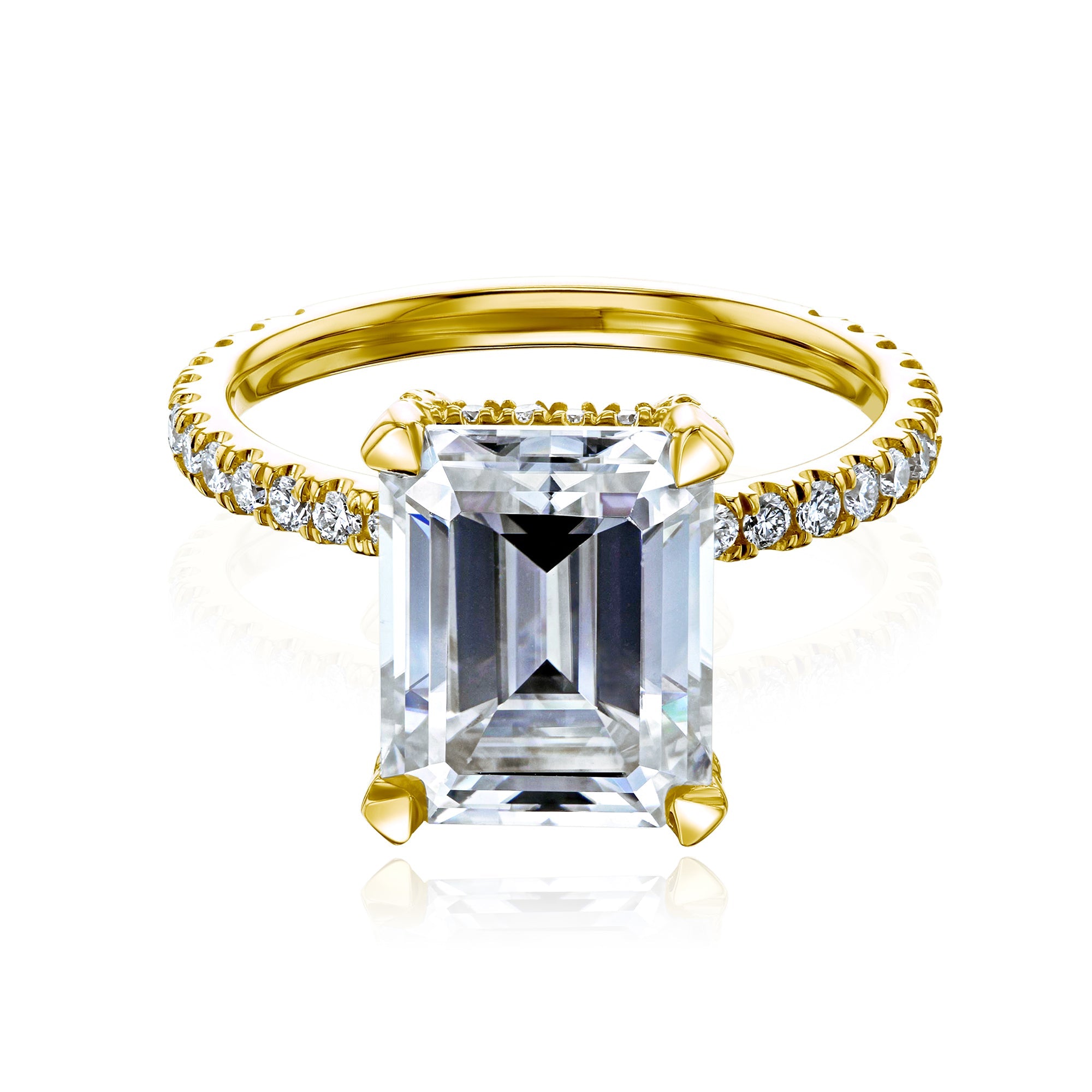 Kobelli Signature Collection Eri Engagement Ring - Hidden Wrap Halo Series